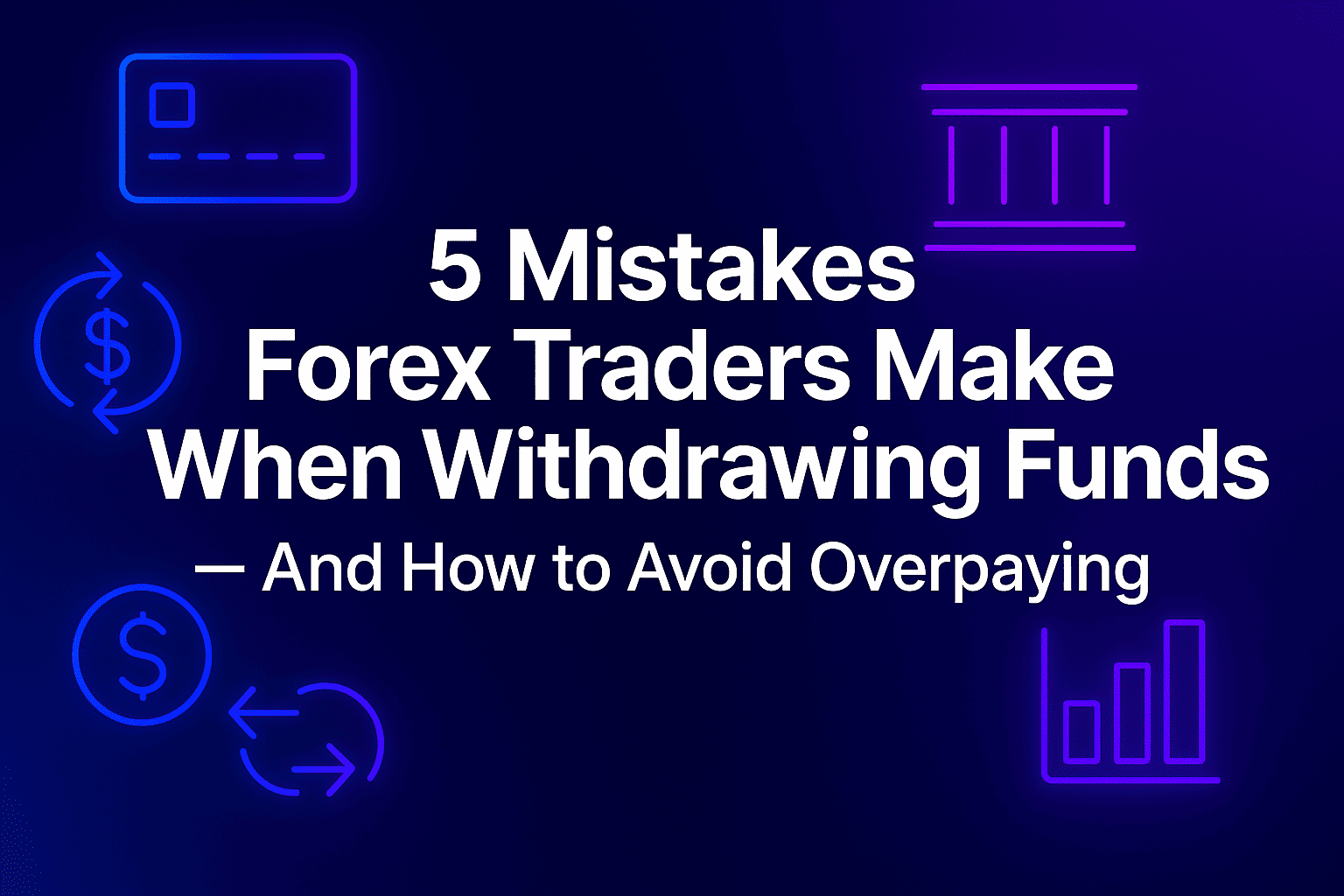 Forex Withdrawal Fees: 5 Mistakes Traders Make and How to Avoid - SharPay